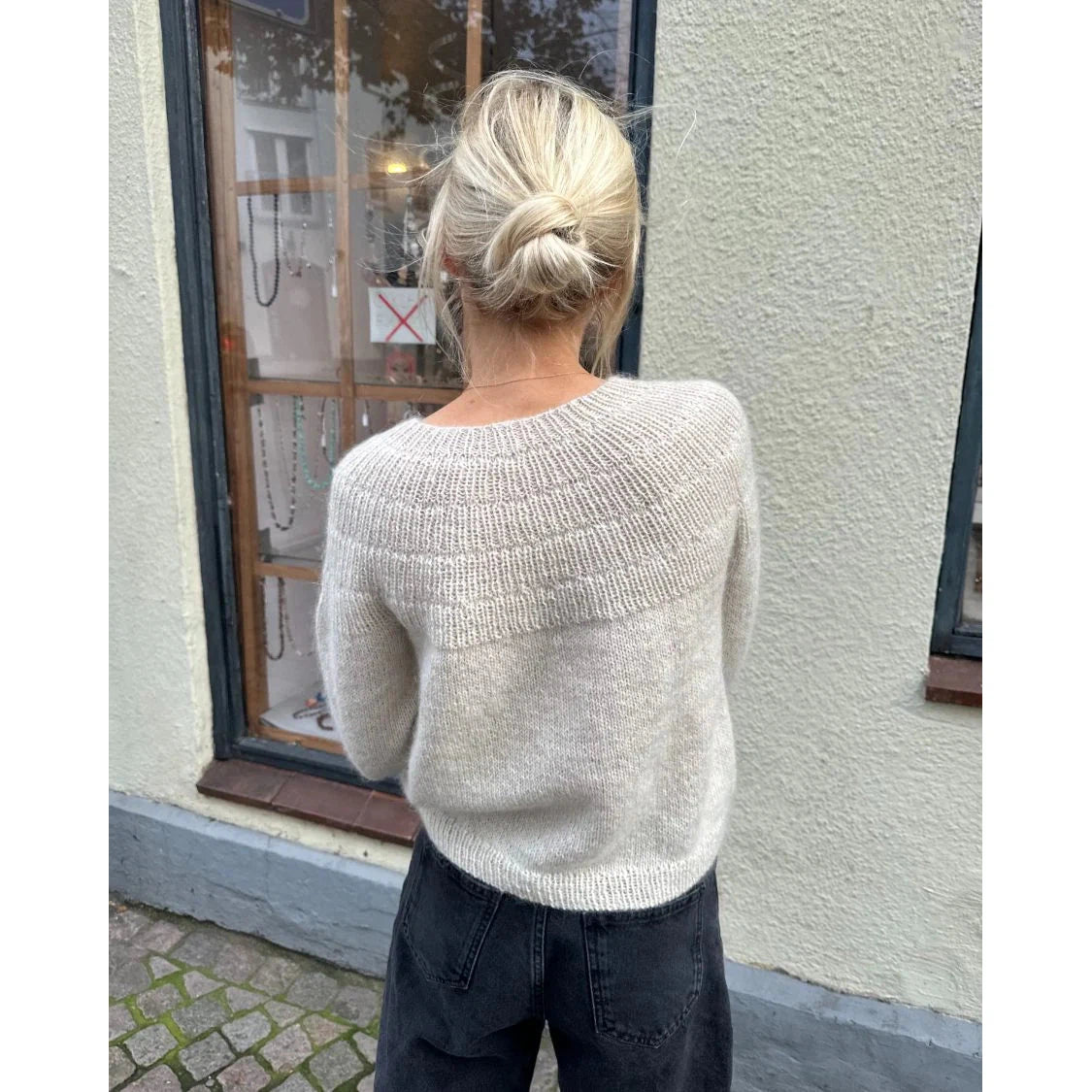 Anker's Sweater My Size Knitting Pattern by PetiteKnit at Knitnstitch