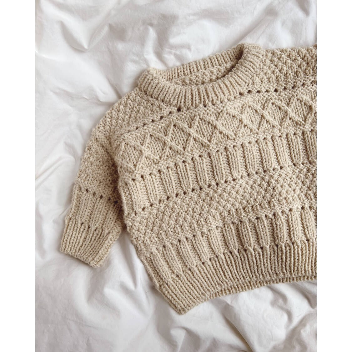 Ingrid Sweater Baby Knitting Pattern by PetiteKnit – Knitnstitch