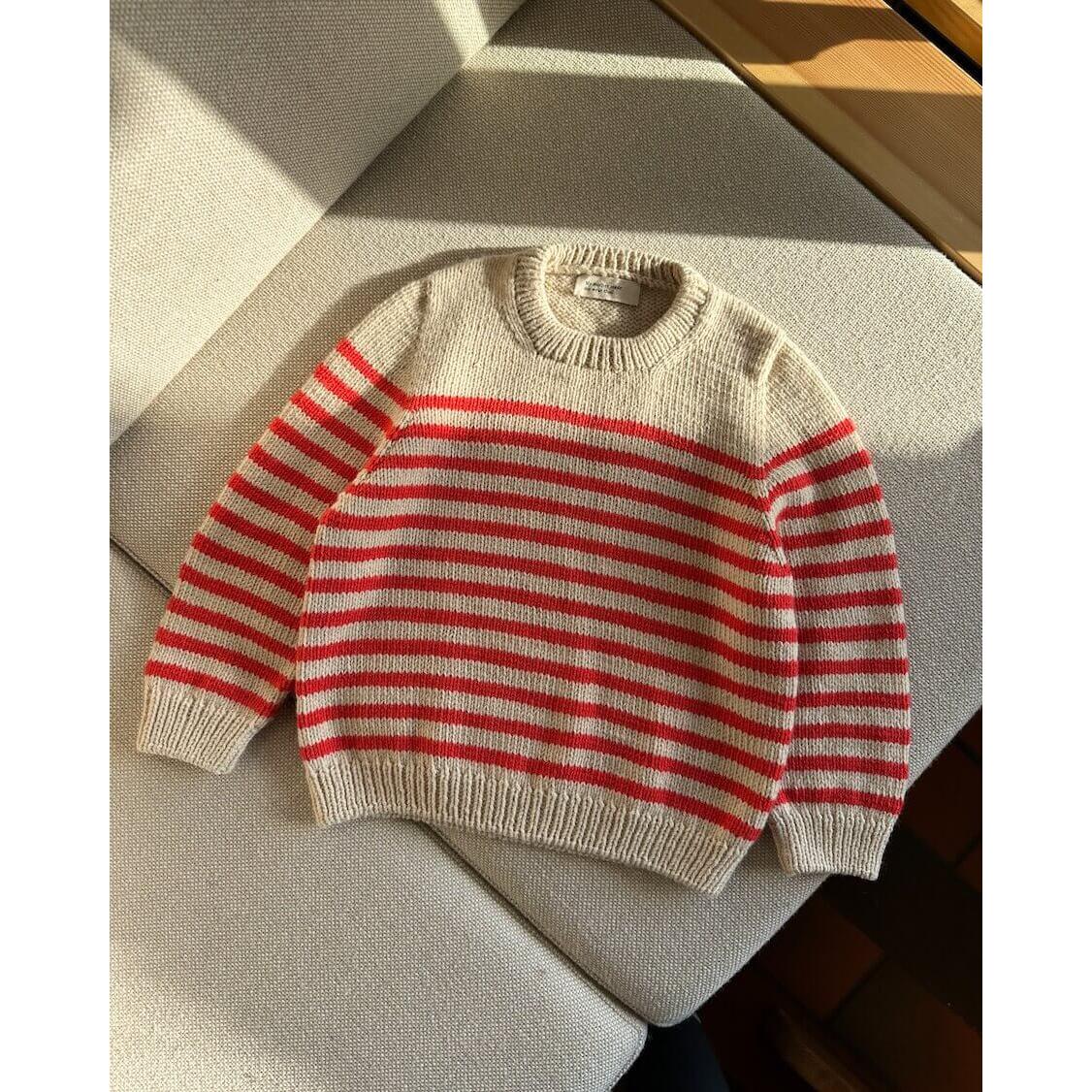 Lyon Sweater Junior Knitting Pattern by PetiteKnit at Knitnstitch