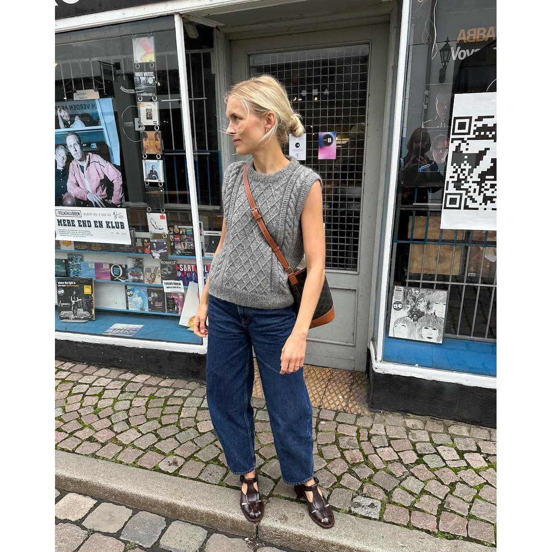 Moby Slipover Knitting Pattern Adult Size by PetiteKnit at Knitnstitch