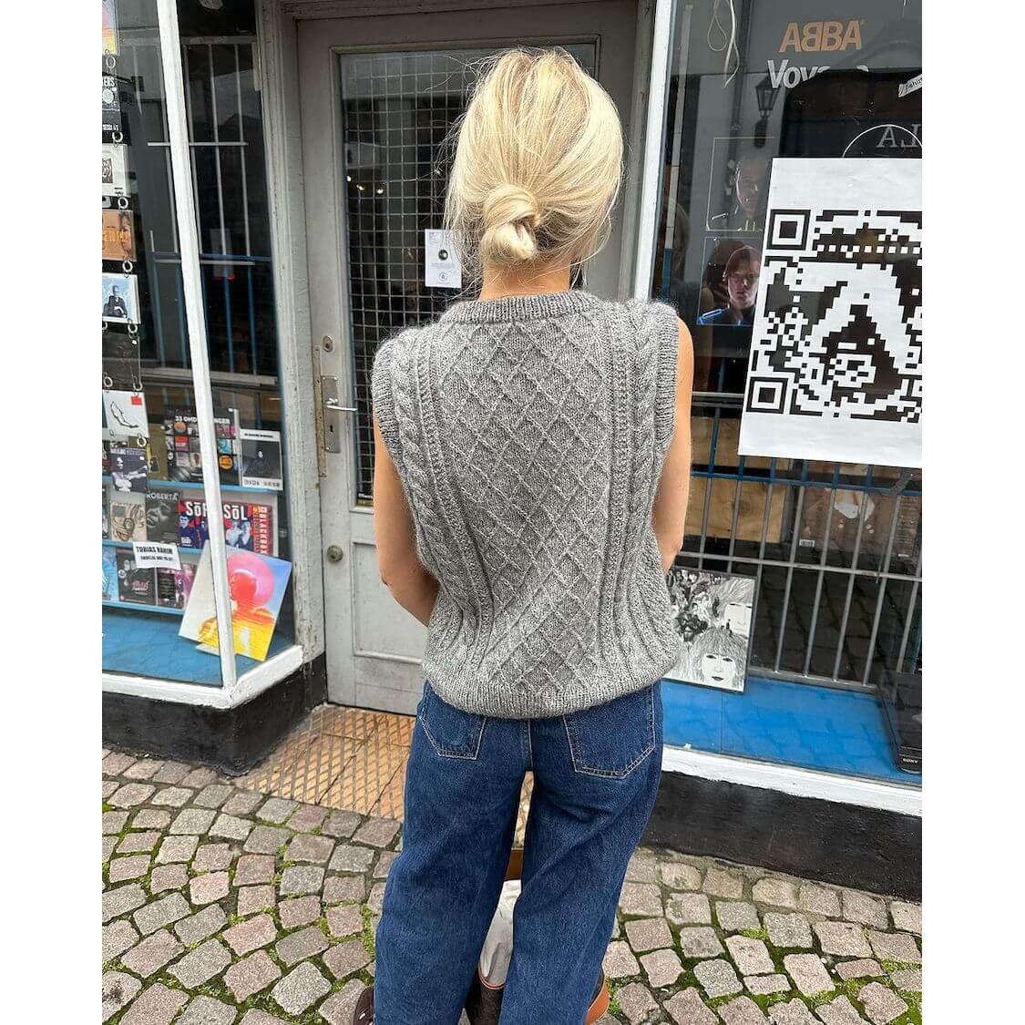 Moby Slipover Knitting Pattern Adult Size by PetiteKnit at Knitnstitch