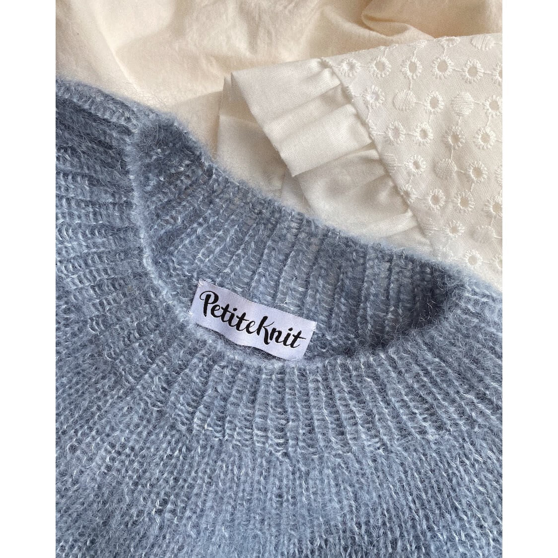 Novice Sweater Mohair Ed. Knitting Pattern by PetiteKnit at Knitnstitch