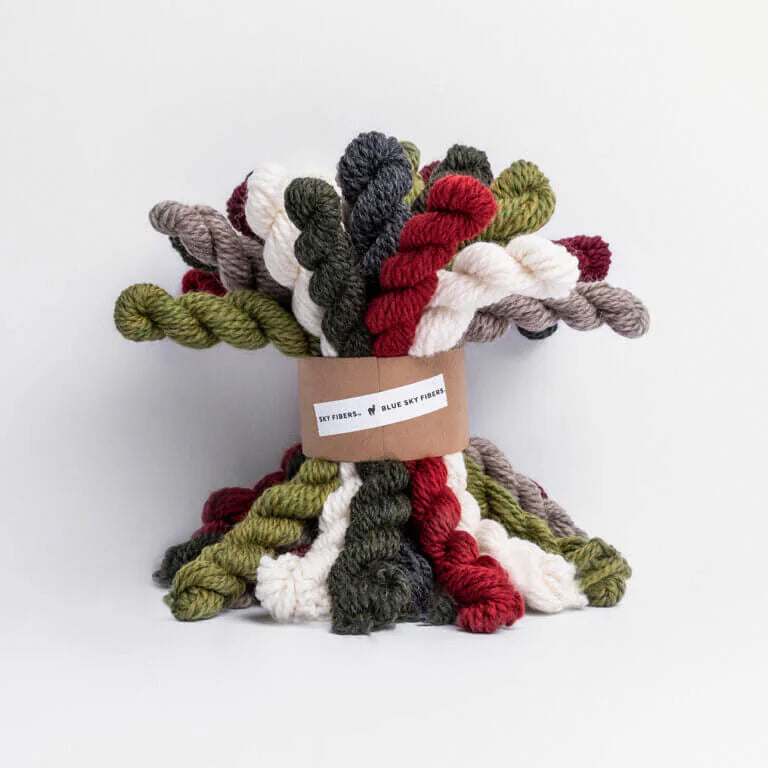 Woolstok Bundles 21 x 5g Worsted Wool at Knitnstitch Mt Eden