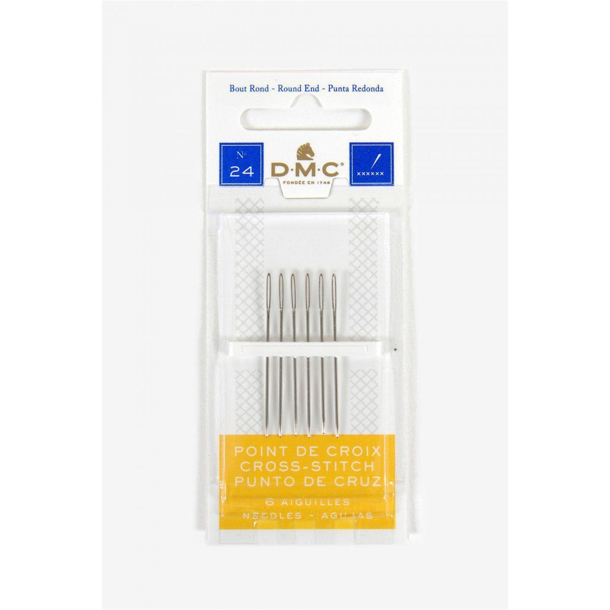 DMC Cross Stitch Needles range of sizes for cross stitch embroidery ...