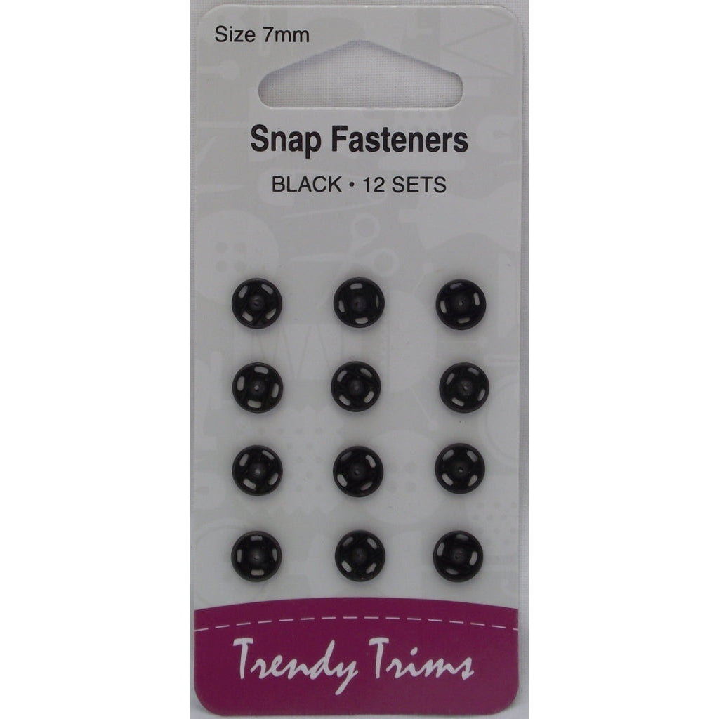 Snap Fasteners to sew in to baby clothes and cardigans at Knitnstitch