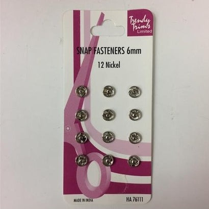 Snap Fasteners to sew in to baby clothes and cardigans at Knitnstitch